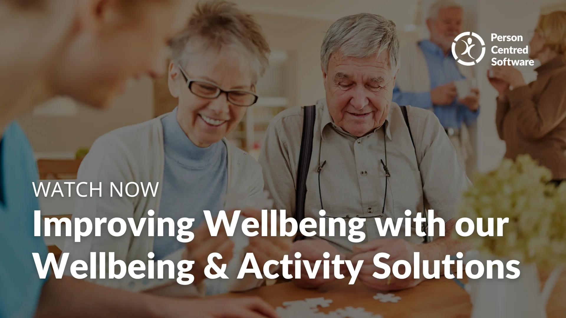 Improving the wellbeing of older adults with our Wellbeing and Activity Solutions